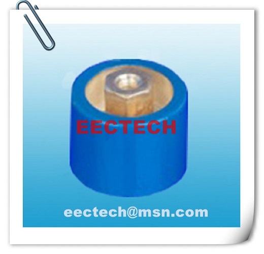 CCHT50, 75PF, 7.5KVDC, barrel style high voltage RF ceramic capacitor
