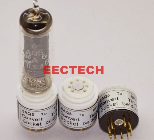6AQ5 to 6P1 Tube Conversion Block