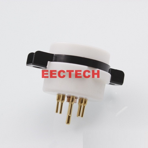 Small 8-pin Teflon socket, EF42, EF40, AZ41, ECC40, European eight-pin ...