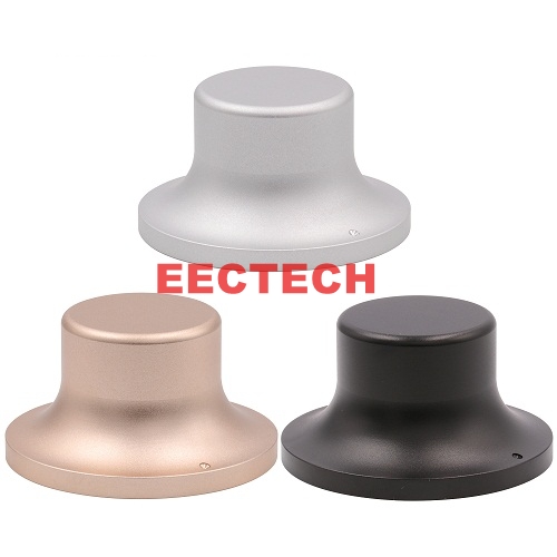 48x26mm Gold Black Silver Solid Full Aluminum Volume Control Knob For ...