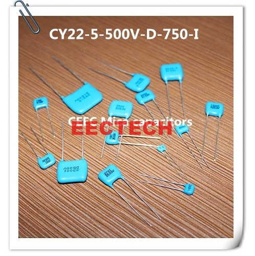 CY22-5-500V-D-680-I silver coated mica capacitor,used in A.C,D.C and ...