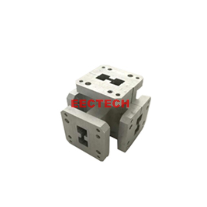Double Ridged Waveguide Magic Tee And Power Divider Combiner