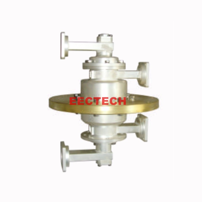 WRJUI-style Waveguide Double Channel Rotary Joint, Waveguide Rotary ...