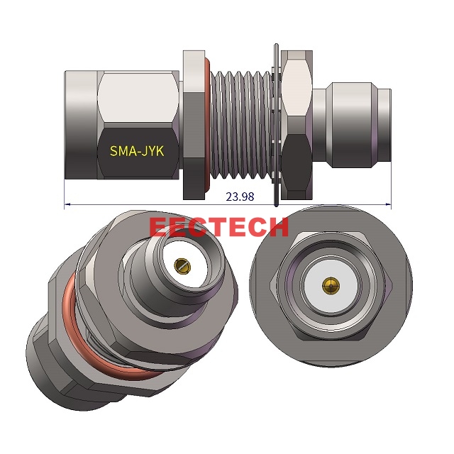 SMA-JYK Coaxial adapter, SMA series converter, EECTECH
