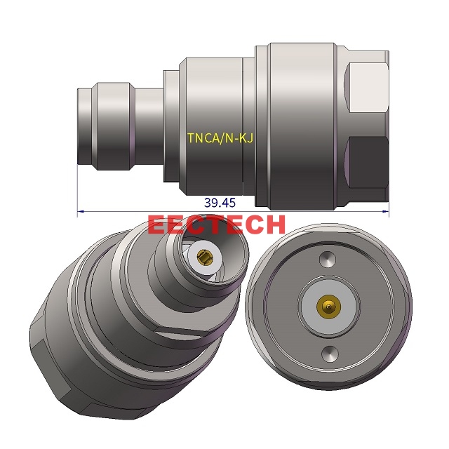 TNCA/N-KJ Coaxial adapter, TNCA/N series converters, EECTECH