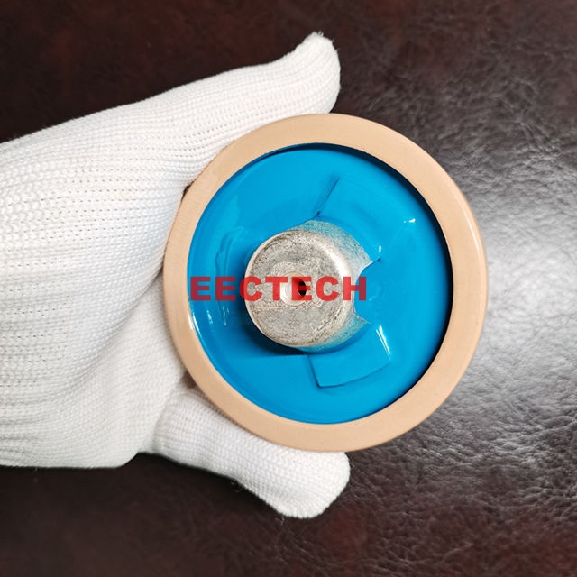 CPD80, 1000pF, 10KVDC ceramic capacitor, high voltage 3-leg lead rf ...