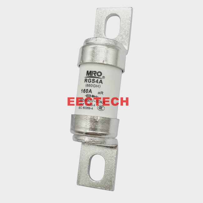 MIRO Fuse RGS4A 660V / 125A~200A, bolt fast fuse (1box=10pcs), RGS4A fuse with 690V also ...